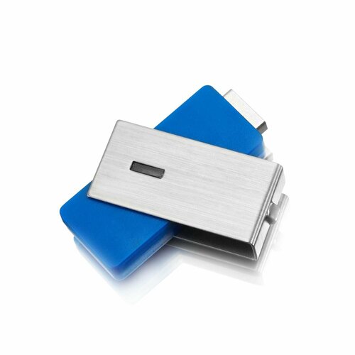 Флешка Hasp,128 ГБ, синяя, USB 3.0, арт. F12