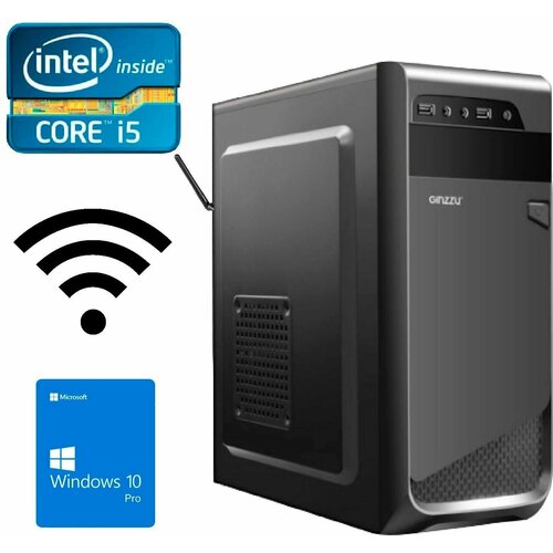 Системный блок Intel core I5-3470, 3.2 ГГц, RAM 16Gb, SSD 240Gb, Windows 10Pro, Wi-Fi офисный, для работы, для учебы, для дома