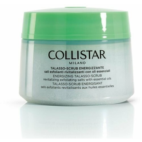 Collistar - energizing talasso scrub revitalizing exfoliating salts cкраб с отшелушивающими восстанавливающими солями 700 гр