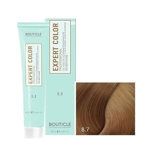 Bouticle Expert Color крем-краска для волос, 8.7 капучино, 100 мл