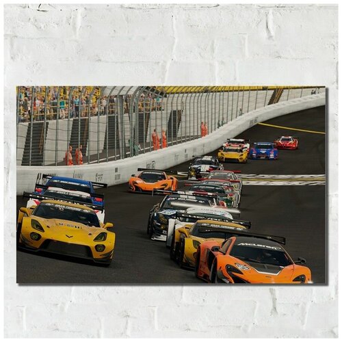 Картина интерьерная на дереве игра Gran Turismo SPORT (Гран Туризмо Спорт) - 11690