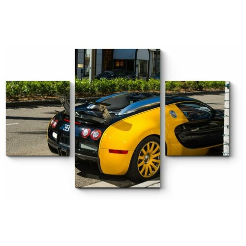 Модульная картина Bugatti Veyron 130x85