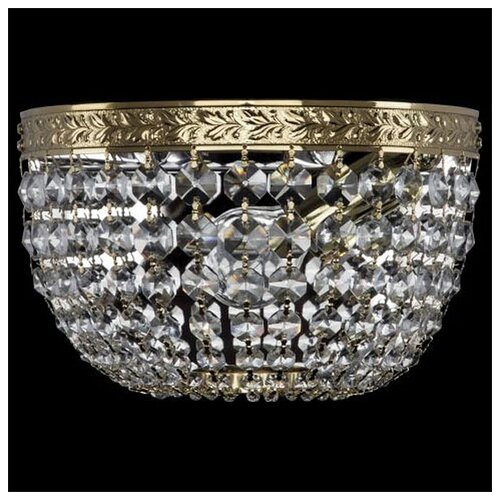 Бра Bohemia Ivele Crystal 19111B/20IV G, E14, 40 Вт, цвет арматуры: золотой