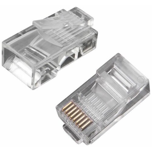 Разъем RJ45 8P8C кат.5E UTP (уп.100шт) PROCONNECT 05-1021-3