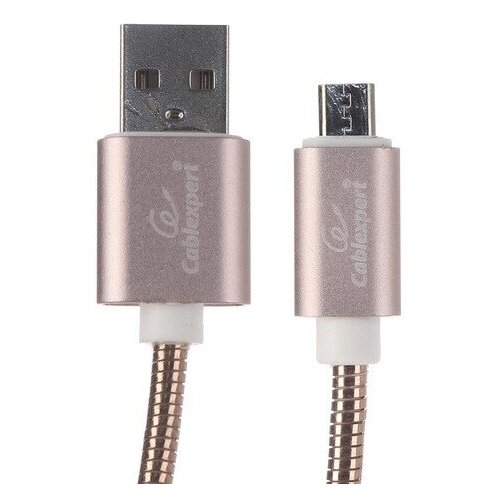 Cablexpert Кабель USB 2.0 CC-G-mUSB02Cu-0.5M AM/microB, серия Gold, длина 0.5м, золото, блистер