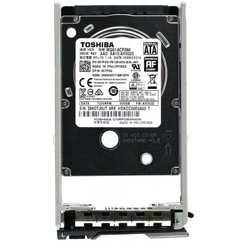 Жесткий диск Dell 0C7F2G 500Gb SATA 2,5" HDD