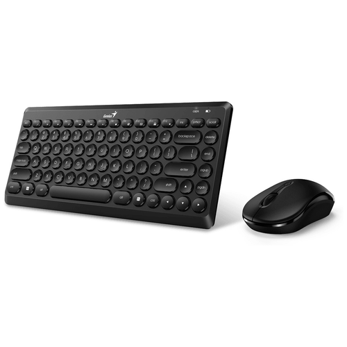 Комплект беспроводной Genius LuxeMate Q8000 (клавиатура + мышь), Black