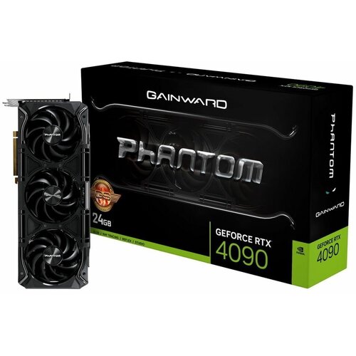 Видеокарта Gainward GeForce RTX 4090 Phantom GS, 24 ГБ (NED4090S19SB-1020P)