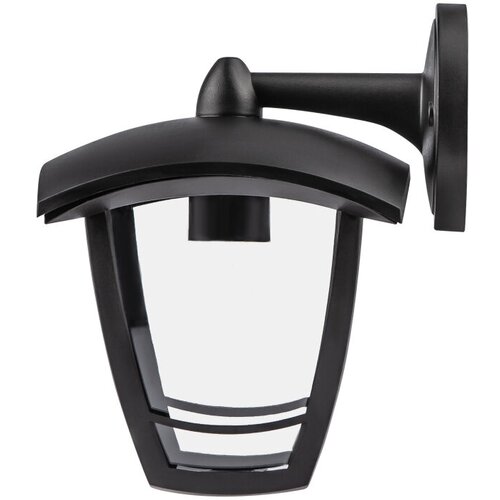 Уличный настенный светильник ЭРА НБУ 07-40-002 «Дели 2» черный Б0051186