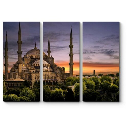 Модульная картина Величественный Стамбул 150x108