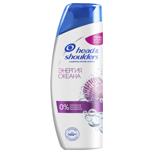 Head & Shoulders шампунь против перхоти Энергия Океана, 300 мл