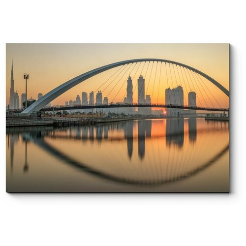 Модульная картина Панорама Дубая 50x33