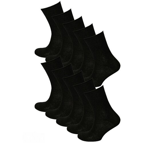 Носки STATUS, 10 пар, размер 27-29, черный