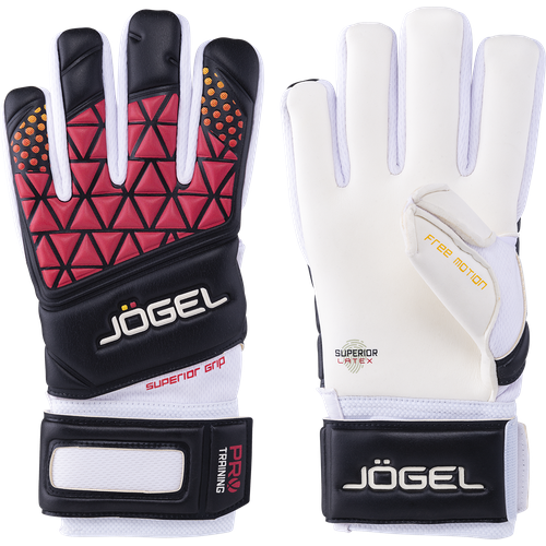 Вратарские перчатки Jogel NIGMA Pro Training Negative, белый