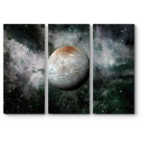 Модульная картина Спутник Плутона 70x50