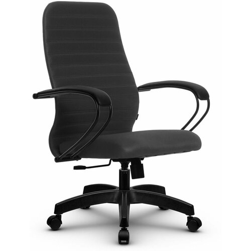 Компьютерное офисное кресло mетта SU-СК130-10, PL, Темно-серое