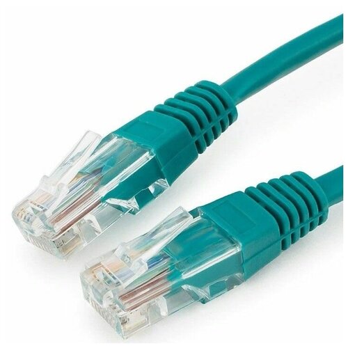 Патч-корд PP6U-0.25M/G литой (molded), UTP, cat.6, 0.25м, 4 пары, 24AWG, алюминий омедненный, зеленый