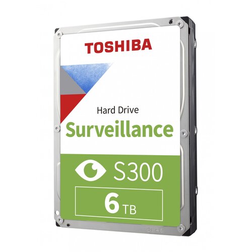 Жесткий диск Toshiba SATA-III 6Tb HDWT860UZSVA Surveillance S300 (5400rpm) 256Mb 3.5"