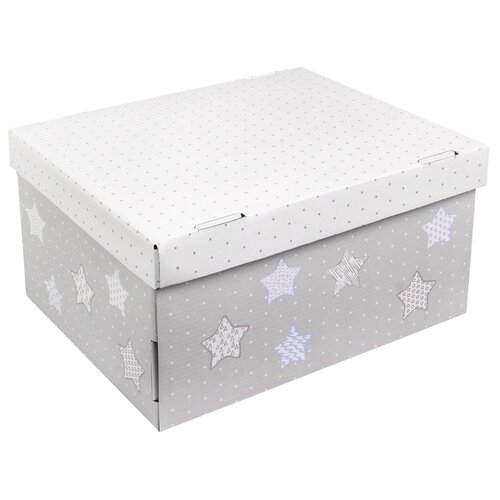 Коробка подарочная Дарите счастье Для секретиков, 31,2х16,1х25,6 см, серый