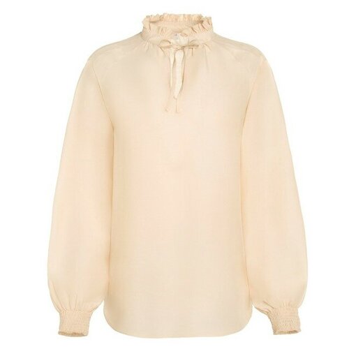 Блуза Minaku, размер 42, белый, золотой