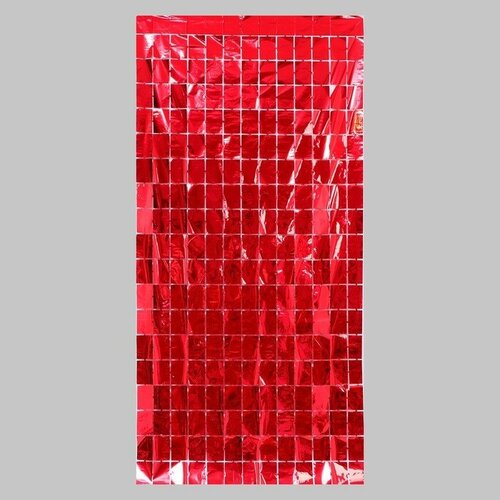 Страна Карнавалия Праздничный занавес, 100 × 200 см, цвет красный