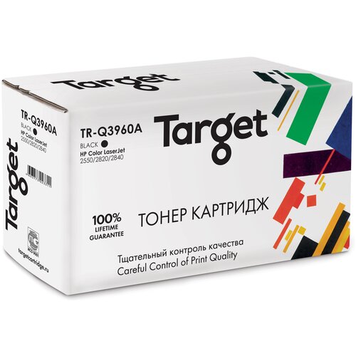 Тонер-картридж Target Q3960A, черный, для лазерного принтера, совместимый