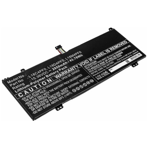 Аккумуляторная батарея Pitatel BT-1650 для ноутбуков Lenovo ThinkBook 13s-IML, 13s-IWL, 14s-IML, 14s-IWL, ThinkBook Plus IML, (L18D4PF0), 2964мАч
