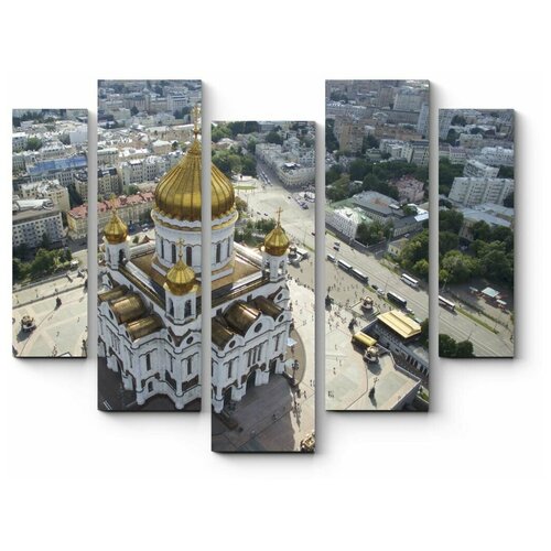 Модульная картина Священный Храм в сердце столицы161x131