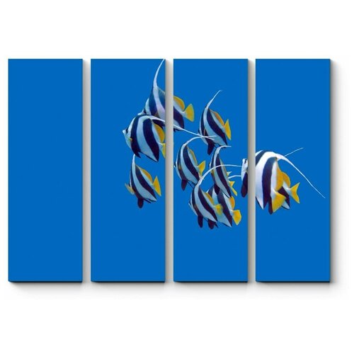Модульная картина Тропические рыбы 180x135