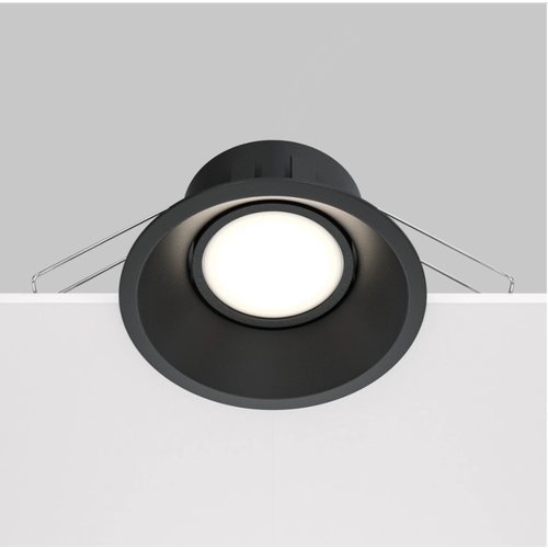 Светильник SVT 028-2-9345-B, GU10, 50 Вт, цвет арматуры: черный, цвет плафона: черный