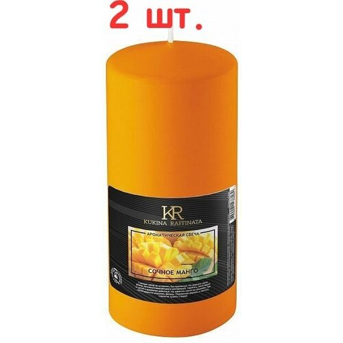 Свеча ароматическая , Сочное манго, 8 см (2 шт.)
