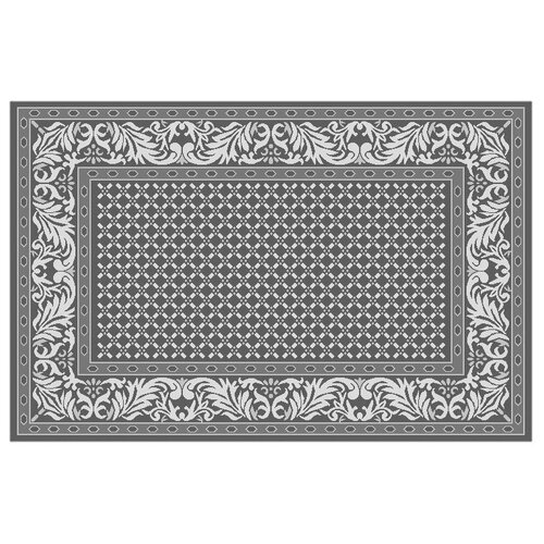 Ковер-циновка Люберецкие ковры Эко 77010-37, 1,2 x 1,7 м