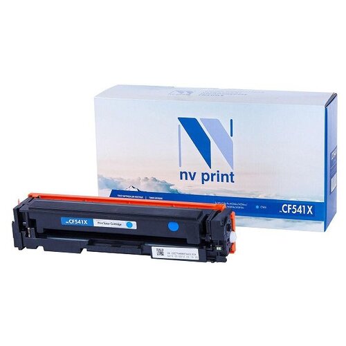 Перезаправляемый картридж NV Print CF541X Cyan для HP, 2500 стр, голубой
