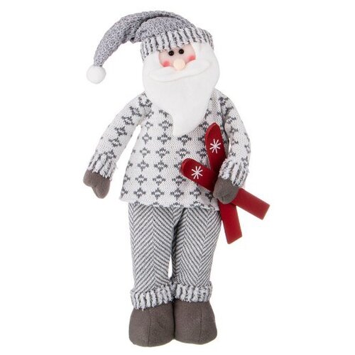 Фигурка Lefard Дед Мороз 476-135, серый/серебристый