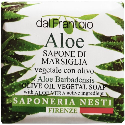 Мыло Nesti Dante Aloe Olive Oil Vegetal Soap /100 мл/гр.