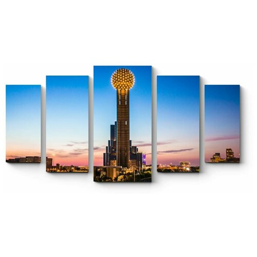 Модульная картина Реюньон Башня в Далласе170x94