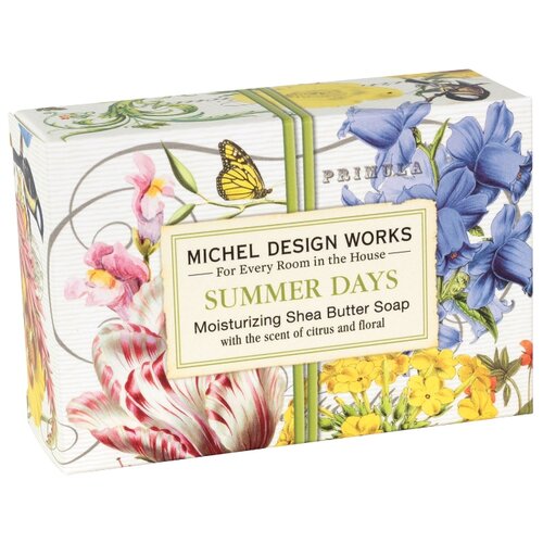 Мыло в подарочной коробке Michel Design Works Летние дни 127гр.