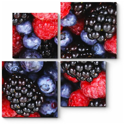 Модульная картина Сладкие ягоды 180x180