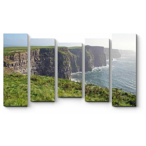 Модульная картина Чарующие скалы на побережье Ирландии 170x102