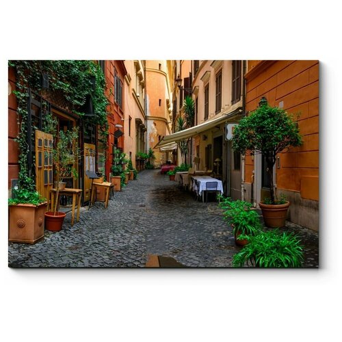 Модульная картина Уютная улочка где-то в Риме 60x40