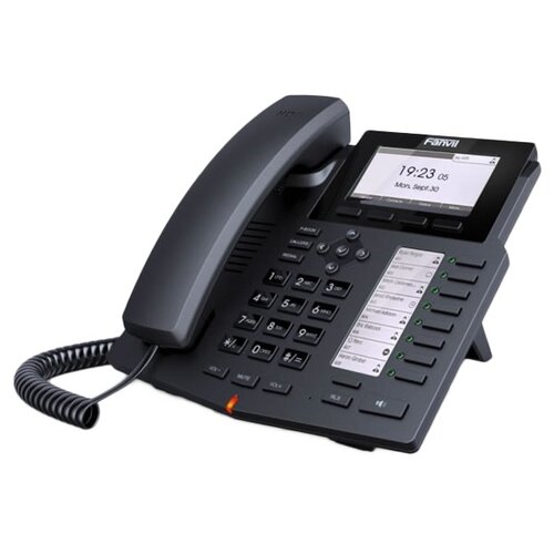 VoIP-телефон Fanvil X5U черный
