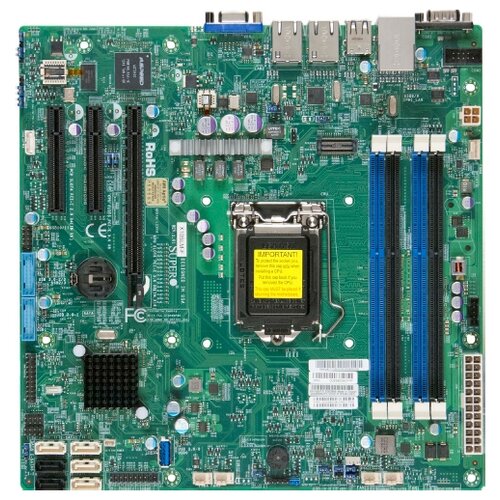 Материнская плата Supermicro X10SLM-F oem OEM