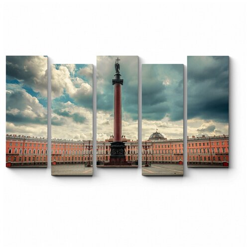 Модульная картина Александровская колонна на Дворцовой площади 220x127