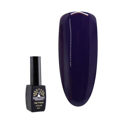 Global Fashion гель-лак для ногтей Black Elite, 8 мл, 354