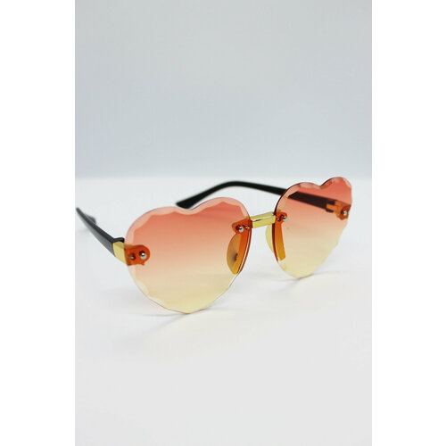 Солнцезащитные очки  578, оранжевый, черный