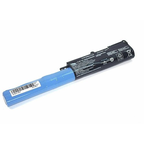 Аккумулятор для ноутбука Asus A31N1601, A31LP4Q, 0B110-00440000, 10.8V, 2600mAh, код mb065072