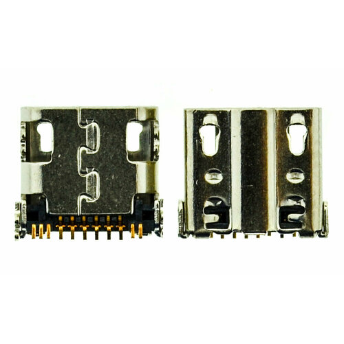 Разъем USB-микро R45 гнездо, 2 шт