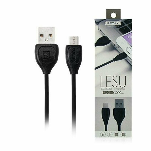 Кабель USB MicroUSB Remax RC-050m <черный>