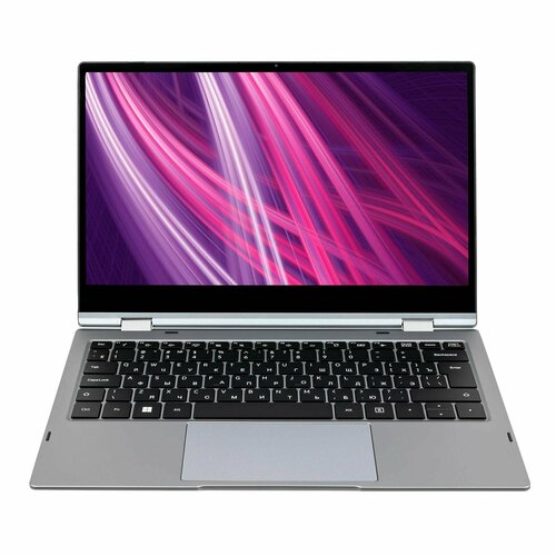 Ноутбук HIPER Slim 360, 13.3" (1920x1080) IPS сенсорный/Intel Core i5-1235U/16ГБ DDR4/512ГБ SSD/Iris Xe Graphics/Windows 11 Home, серый (H1306O5165HM)