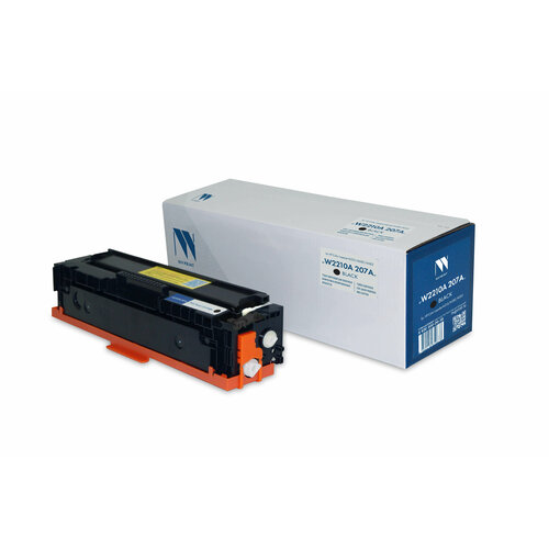 Лазерный картридж NV Print NV-W2210A-207ANCBK для для HP Color LaserJet M255, M282, M283 (совместимый, чёрный, 1350 стр, без чипа)